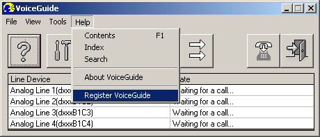 VoiceGuide Unique Identifier